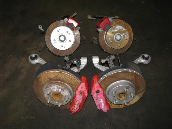 Honda Integra Type R DC5 Brembo Brake Calipers and Spindles RSX K20A ...