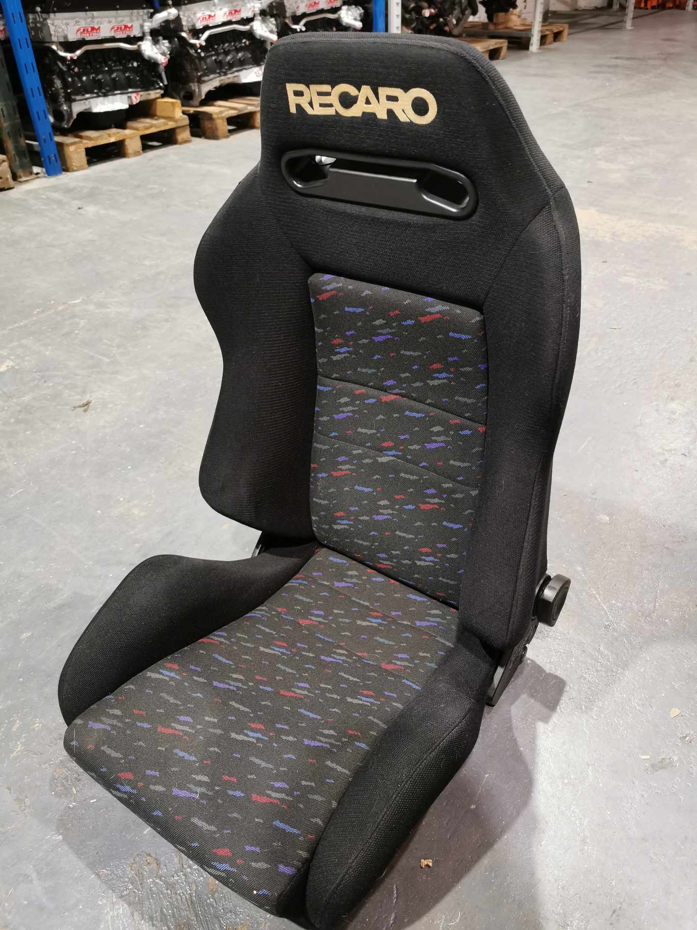 Recaro SR3 Lemans Confetti Recliner Racing Seat | Thunderrollingwheels