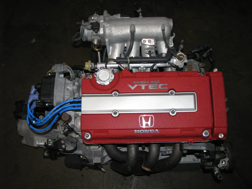 Honda Integra B18C Type R Engine and 5 Speed LSD Transmission 97 Spec ...