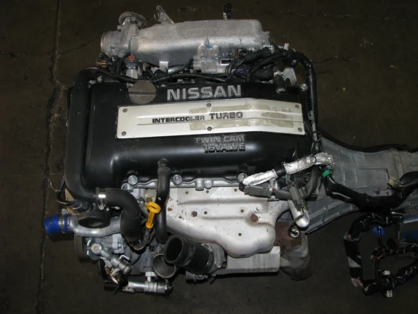 Nissan SR20DET S14 Engine and Transmission SR20 Silvia 240SX Turbo ...