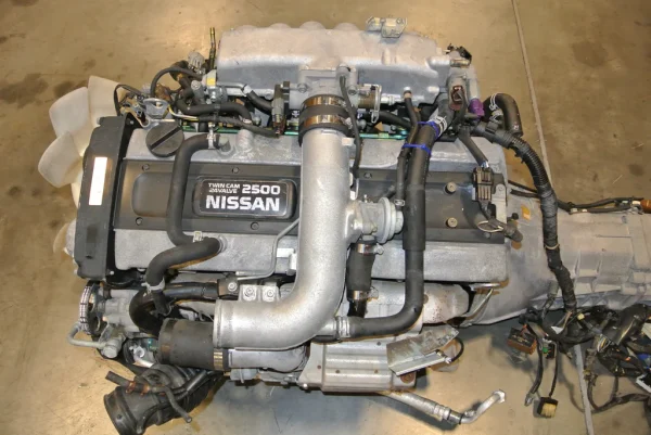 Nissan RB25 Engine and 5 Speed Transmission RB25DET Turbo R33 Skyline ...